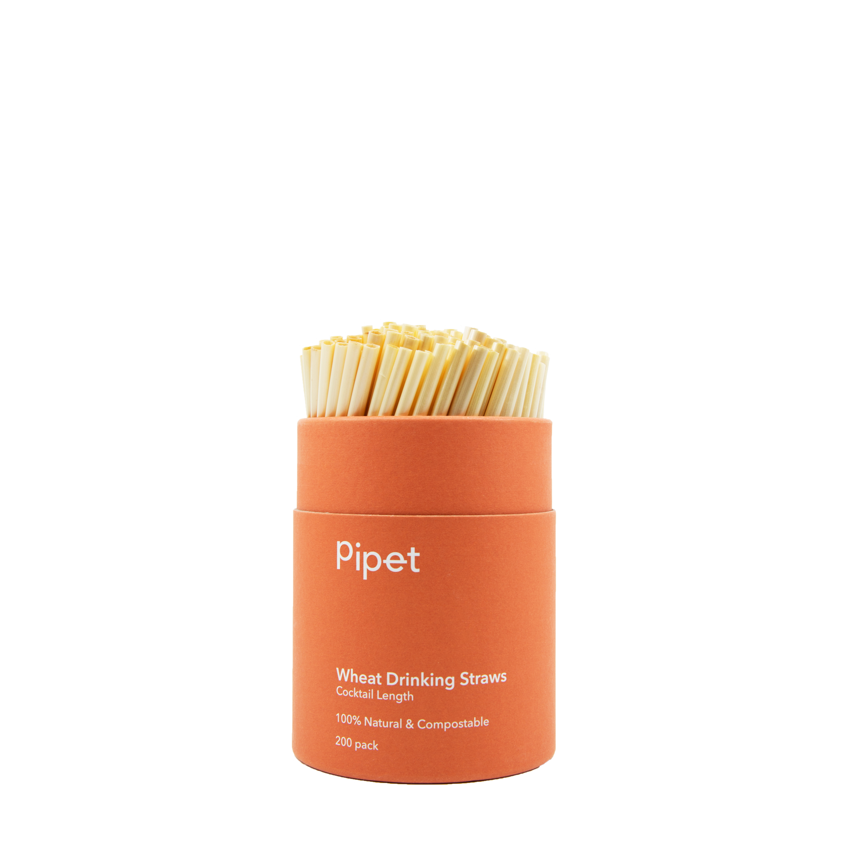 Wheat Drinking Straws Cocktail Length 200pk – Pipet